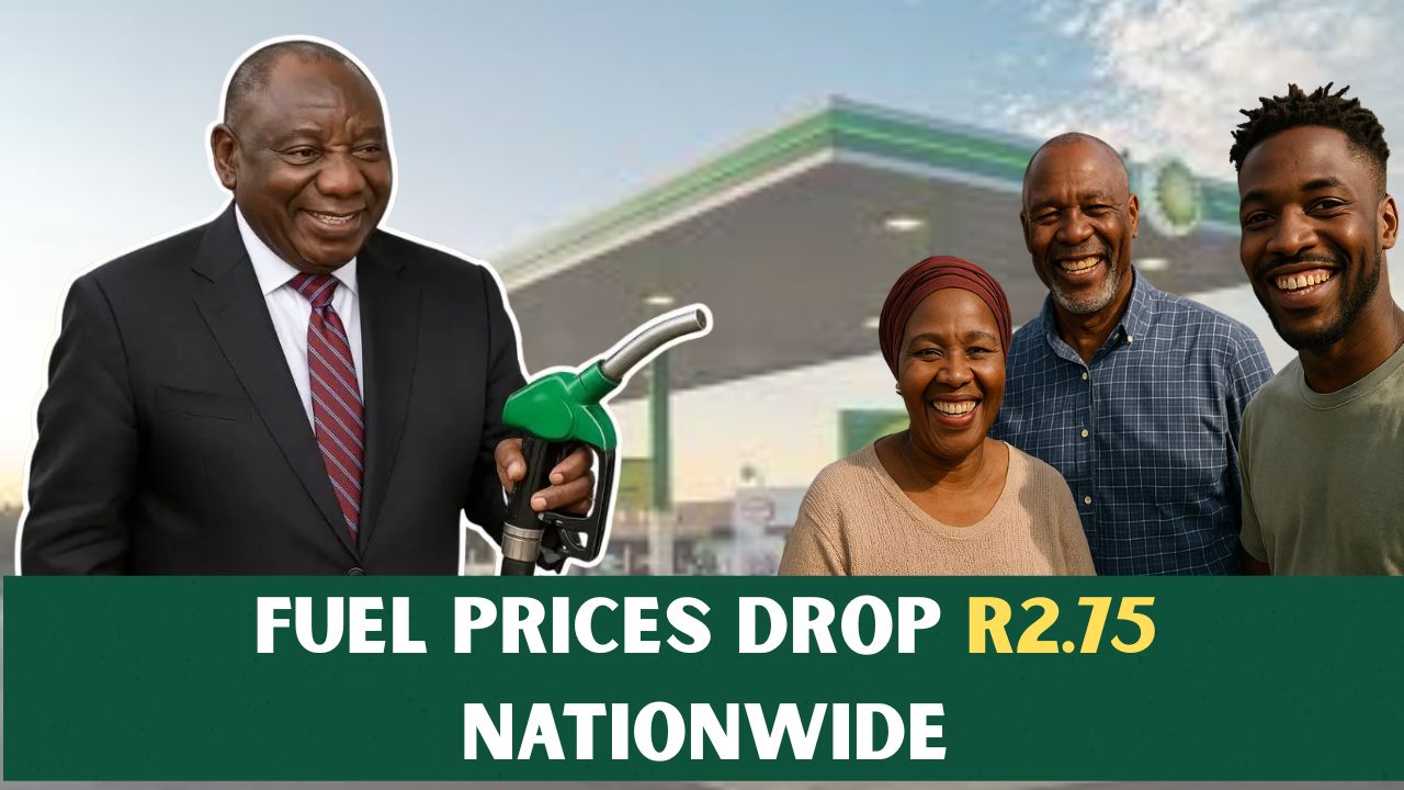 Fuel Prices fall R2.75 a Litre Effective 30 December 2025 – What South ...