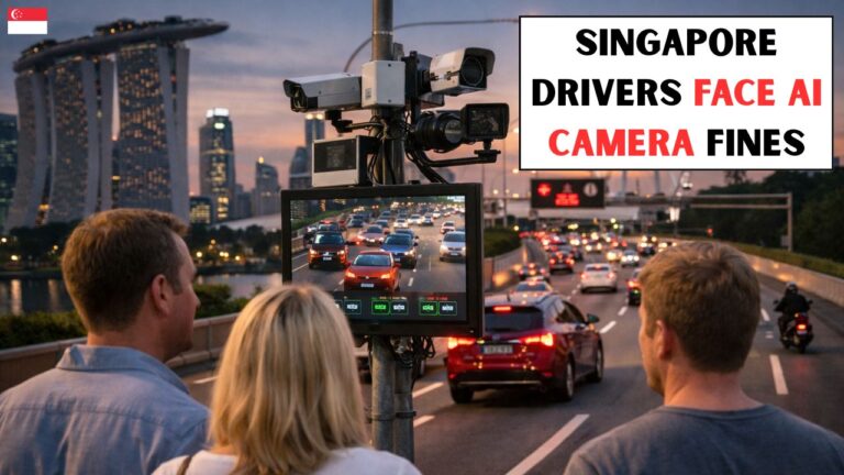 Singapore Drivers Face Automatic Fines With AI Cameras From 8 January ...