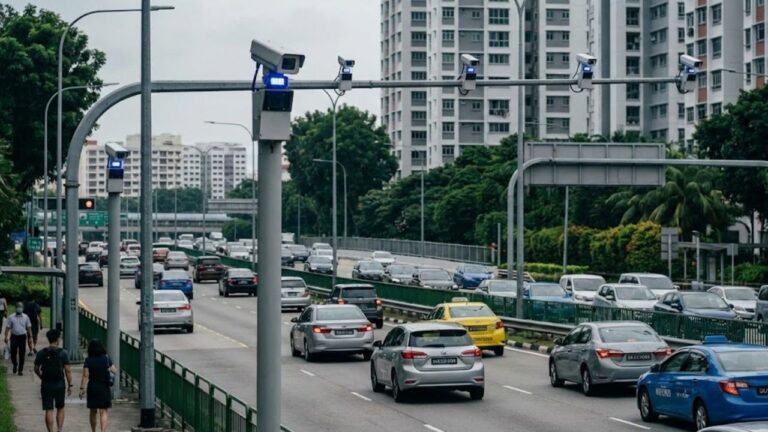 Singapore Drivers Face Automatic Fines With AI Cameras From 8 January ...